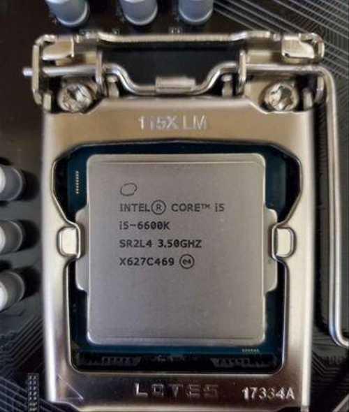 Процессор i5-6600k + gigabyte ga-b250m-d2v