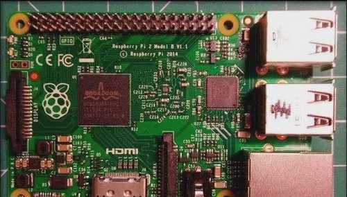 Raspberry pi 2 model b 1Gb одноплатный компьютер