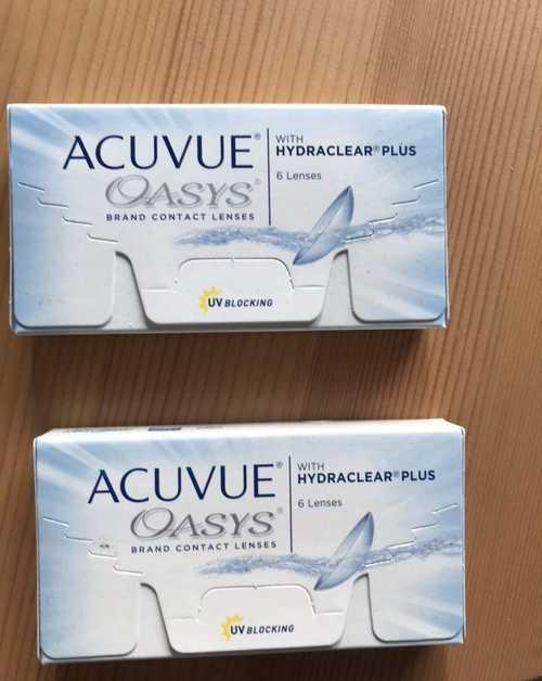 Линзы аcuvue oasys