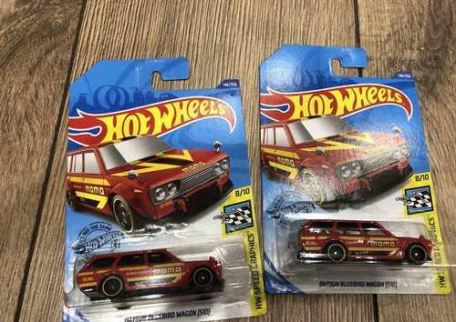 Hot wheels datsun bluebird wagon momo