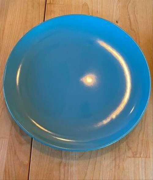 Тарелки IKEA голубые