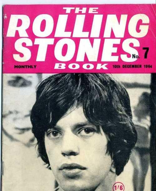 THE rolling stones book NO.7 1964 журнал