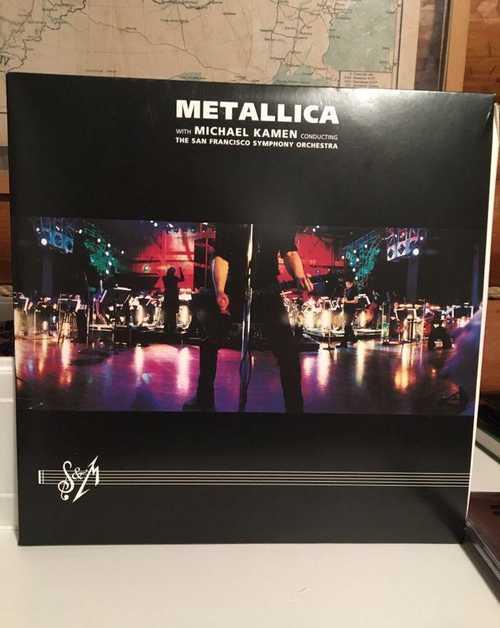 Metallica S & M грампластинка 3Lp