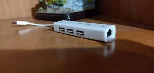 USB Hub RJ45, OTG USB разветвитель