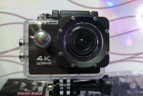 Экшн камера + аквабокс ultra HD 4K Sjcam 4000
