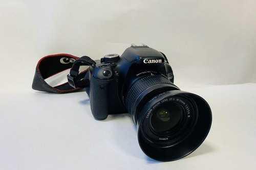 Зеркальный фотоаппарат Canon 600D (сумка, коробка)