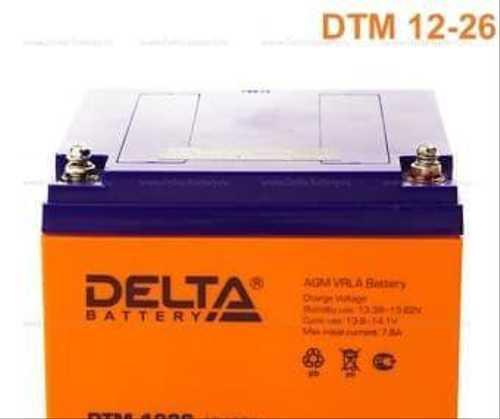 Аккумулятор delta dt 1226