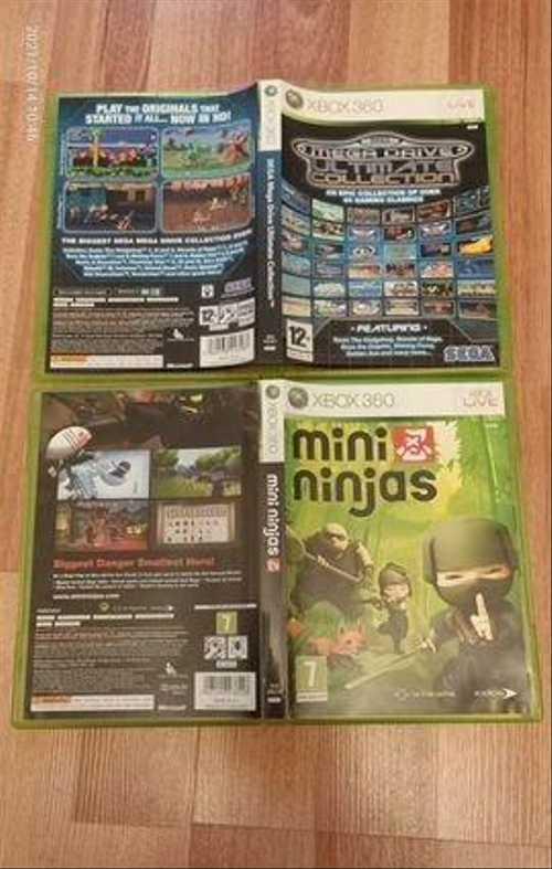 Mini ninjas, Sega, Shadows of the damn на Xbox 360