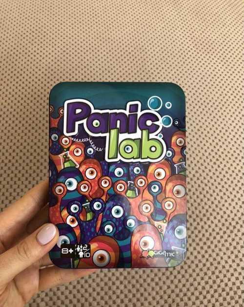 Настольная игра «Паника в лаборатории»