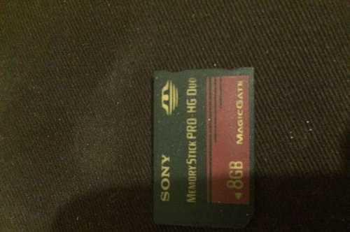 Sony карта памяти 8 гб