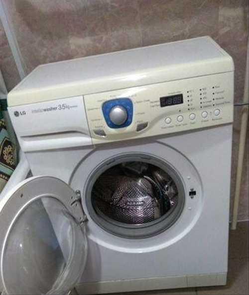 Узкая стиральная машина LG