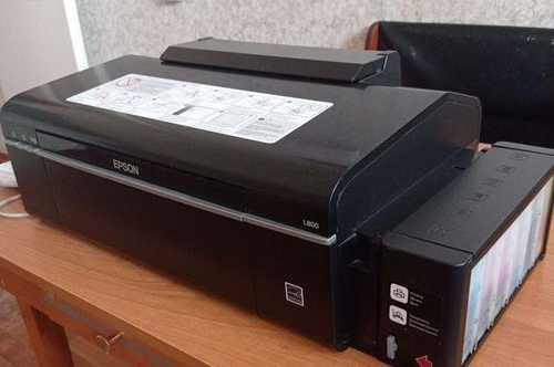 Профессиональный принтер epson l800 Не печатает