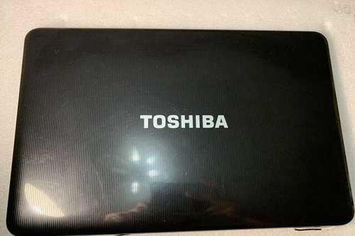 Крышка матрицы+рамка+петли Toshiba C850