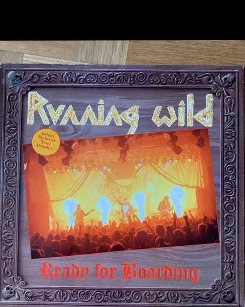 Running wild ready for boarding lp 1988 nm/ех