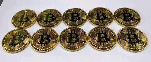 Bitcoin биткоин сувенирная монета