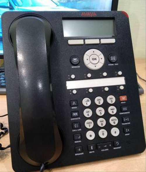 IP-телефон Avaya 1608-I BLK