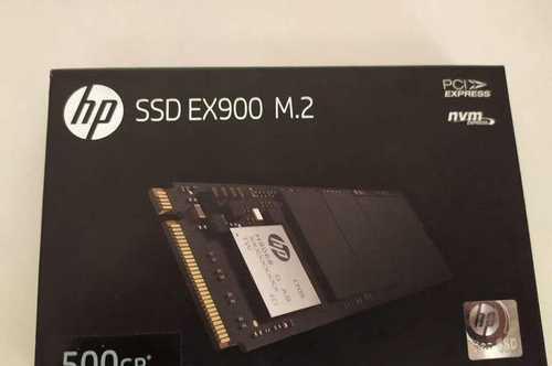 500Gb HP SSD ex900 m.2 (новый)