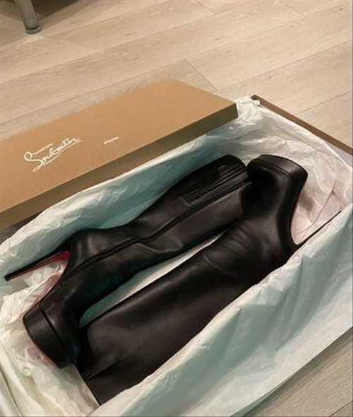 Сапоги Christian Louboutin Bianca botta 140 calf о