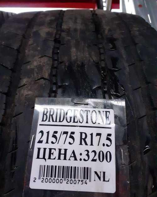 Б/у шина brigestone 215/75 R 17.5 шАрт 200754 нл