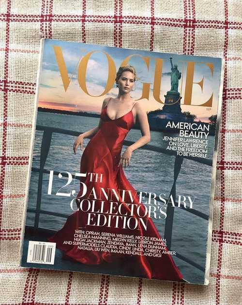 Журнал на английском (Vogue - американское издание