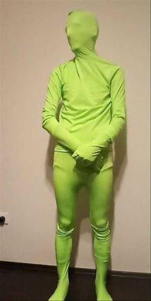 Костюм хромакей зеленый S