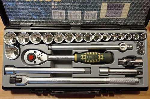 Дюймовый набор торцевых ключей force 4243S 24 пр