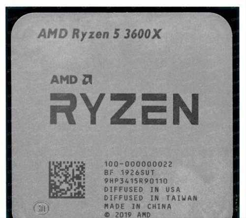 Процессор AMD Ryzen 5 3600X, 4350 MHz