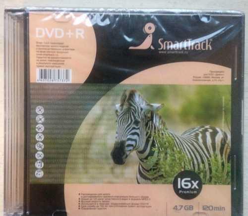 Диски для записи DVD+R SmartTrack 16Х