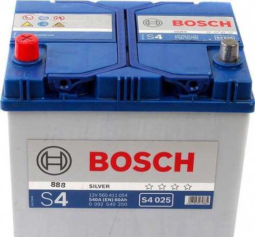 Акб Bosch S4 025 60Ah 540A д232ш173в225 +