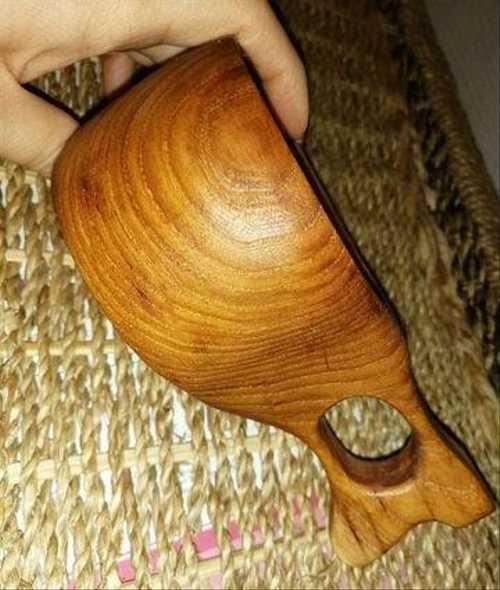 Кукса деревянная кружка