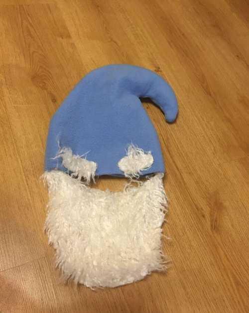 Костюм карнавальный новогодний Шапка Гнома