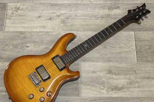 Dean HardTail Select Vibrato Trans Amber