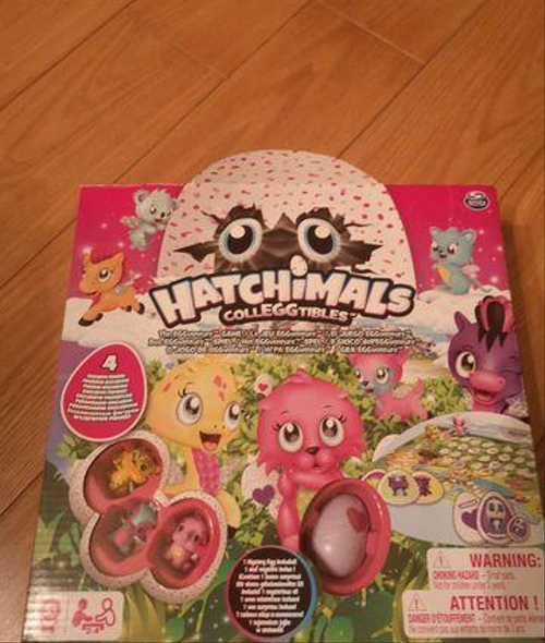 Hatchimals настольная игра + 4 фигурки