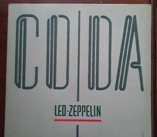 Led Zeppelin Coda 1982 UK NM/NM