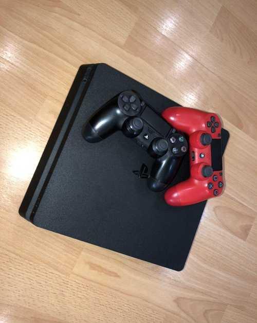 Sony PS4 Slim 1TB + fifa18, UFC2