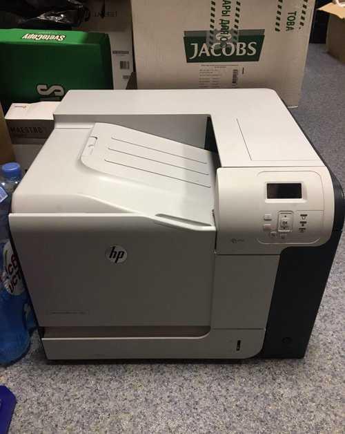 Принтер HP LJ 500 color M551 сетевой, в разбор