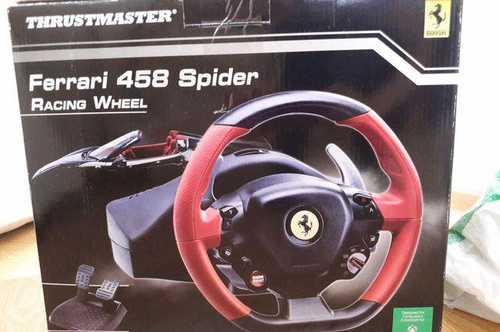 Ferrari 458 spider racing wheel настройка