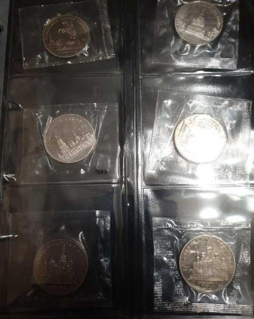 Монеты СССР, в индивидуальных (родных) запайках, л