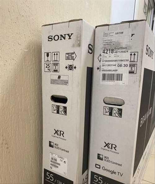 Телевизор Sony XR-55A80J 55" 4K Ultra HD oled Goog