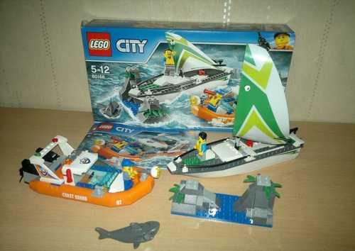 Лего Lego City 60168 Спасение парусника
