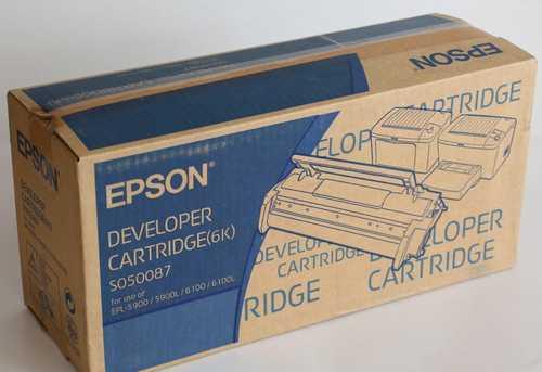Картридж оригинальный Epson S050087