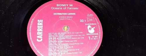 Цветные пластики редкие rare Boney M vinyl lp