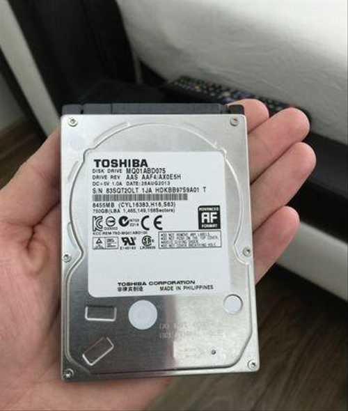 Toshiba (mq01abd075) 750 gb
