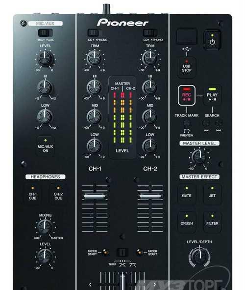 Pioneer DJM-350 Новый DJ-микшер