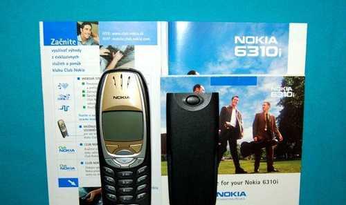 Nokia 6310i Black/Gold Оригинал. Как новый