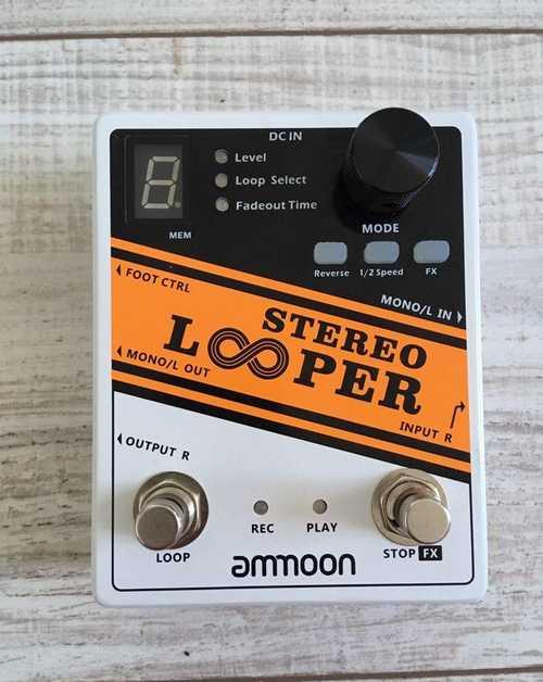 Ammoon stereo looper