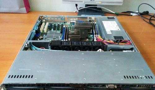 Сервер Supermicro SYS-6016T-MTL CSE-813 2хE5645