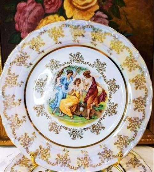 Набор тарелок 24,5 см Мадонна Prince Porcelain Чех