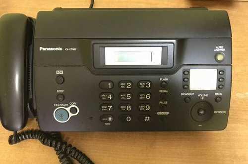 Телефон факс KX-FT938 и сканер штрихкодов