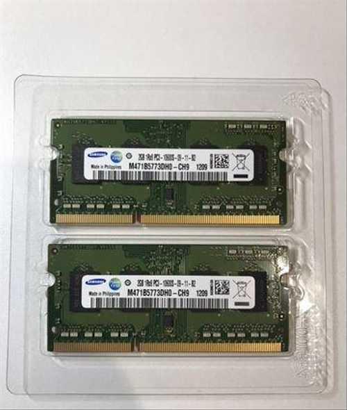 Оперативная память DDR3 2GB SAMSUNG